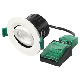 Bell Firestay 5/7W Dimmable LED CCT Centre Tilt Downlight 40D | Lightsave