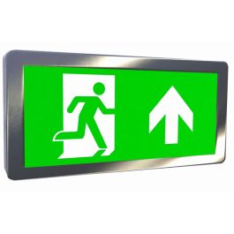 BELL Lighting 09054 Satin Bezel Accessory for Spectrum Emergency Exit Box