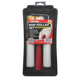 Dekton 6Pc Mini Roller Set Gloss And Emulsion DT95856 | Lightsave