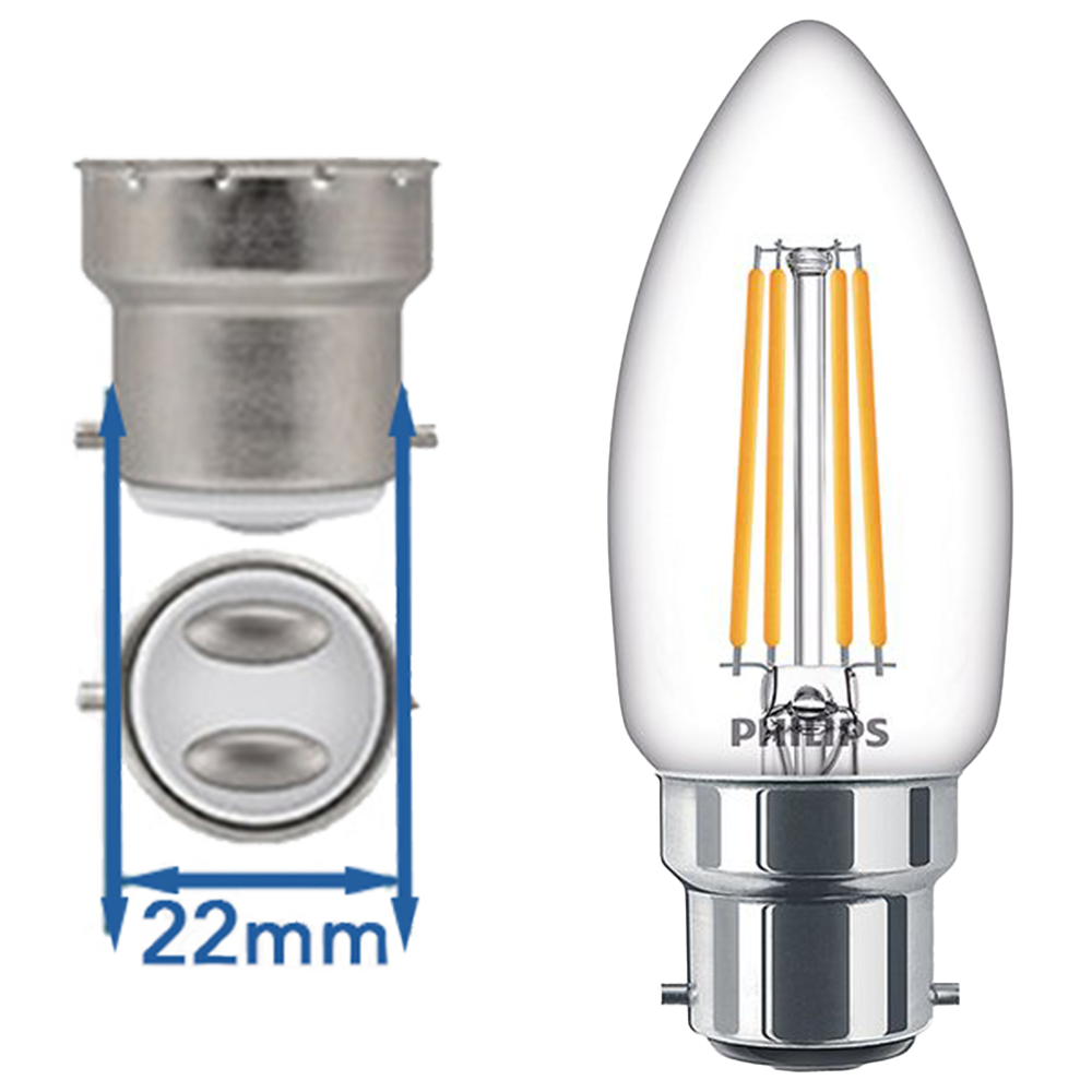 Philips Master DimTone 7.2W LED Bulb CRI95 ES/E27-Clear | Lightsave