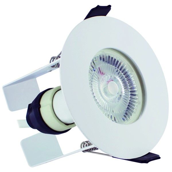 Integral LED White Round Fire-Rated Downlight With Insulation Guard ...