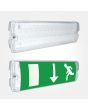 Eterna 7W LED Maintained Emergency Bulkhead with Signs | Lightsave