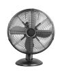 Status 12'' Desk Fan Satin Black | Lightsave