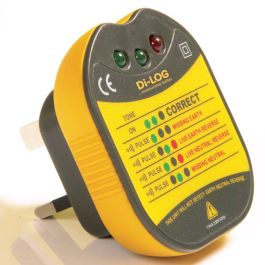 Di-Log Socket Tester c/w Buzzer | Lightsave
