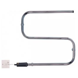Dimplex 45W S Towel Rail - Chrome | Lightsave