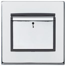 Hamilton Hartland CFX Bright Chrome Hotel Key Card Switch Black Trim ...