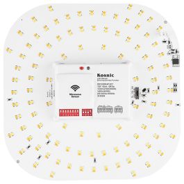 Kosnic 2D 12W LED lamp with motion and light sensor, 4 Pin Switchable CCT | Lightsave