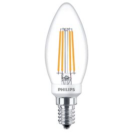 Philips Classic E14 Clear Dimmable Candle SES