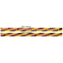 Stand Here Floor Tape 1300mm x 60mm