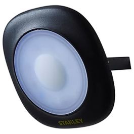 Stanley 50W Round LED Floodlight Black | Lightsave