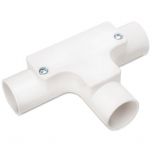 PVC Conduit Standard Coupler - 20mm - White